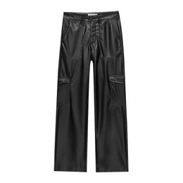 Pull&Bear Pull&Bear Hose Damen Gr&ouml;&szlig;e 40 schwarz