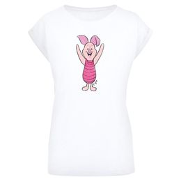 F4NT4STIC T-Shirt 'Disney Winnie The Pooh Piglet Classic' Damen Gr&ouml;&szlig;e XXXL pink / hellpink / schwarz / wei&szlig;