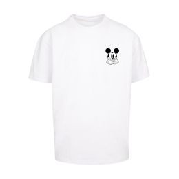 F4NT4STIC T-Shirt 'Disney Mickey Mouse Don&rsquo;t Speak' Herren Gr&ouml;&szlig;e XXL schwarz / wei&szlig;