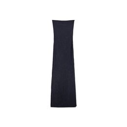 Bershka Kleid Damen Größe 36 navy / schwarz Winterkleid
