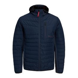 Jack & Jones JACK & JONES Jacke 'BERG' Herren Größe XXS marine / rot / schwarz