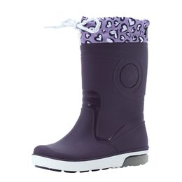 Beck Rubber Boots 'Blinking Valentine' girl Purple size 24