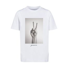 Mister Tee Shirt 'Peace' boy White size 122/128