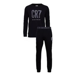 CR7 Cristiano Ronaldo CR7 - Cristiano Ronaldo Pyjama 'Homewear' Herren Gr&ouml;&szlig;e M blau / schwarz