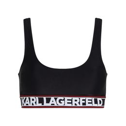 K by KARL LAGERFELD Karl Lagerfeld Bikini Top female Black size L