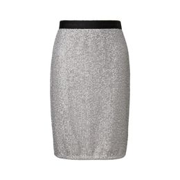 comma, comma casual identity Rock Damen Größe 40 schwarz / silber