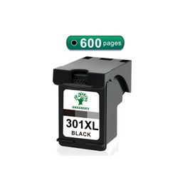 Greensky 301 Druckerpatronen schwarz für HP 301 XL Tintenpatrone (für Envy 4525 4520 4527 Deskjet 3630 3636 2130