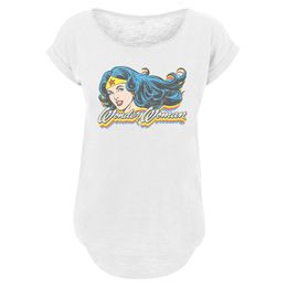 F4NT4STIC Shirt 'DC Comics Wonder Woman Smile' female White size XXL