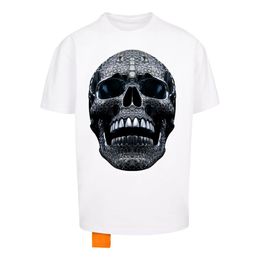 Forgotten Faces Shirt 'Diamond Skull' male White size 4XL