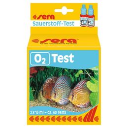 Sera Aquarium-Wassertest Sera Sauerstoff-Test (O2) Wassertest für Aquarium und Teich