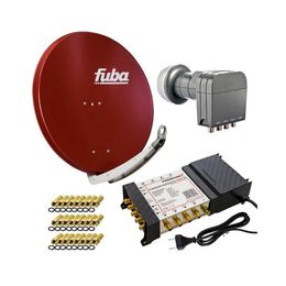 FUBA FUBA DAA 850 R Sat Anlage Alu Quattro LNB 5/8 Multiswitch F-Stecker SAT-Antenne