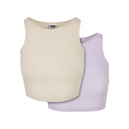 Urban Classics Top Damen Gr&ouml;&szlig;e M beige / lavendel