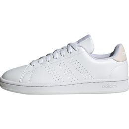 Adidas Sneaker "Advantage", Tennis-Style, atmungsaktiv, für Damen, weiß, 38 2/3