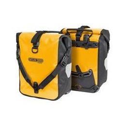 Ortlieb SPORT-ROLLER CLASSIC, sunyellow-black, (Paar) Taschenfarbe - Gelb, Taschenvariante - Gepäckträgertaschen,