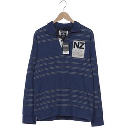 NZA New Zealand Auckland Herren Poloshirt, blau, Gr. 52