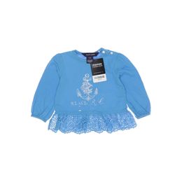 Polo Ralph Lauren Damen Langarmshirt, blau, Gr. 80