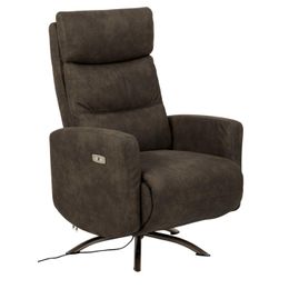 ebuy24 Relaxsessel Kamares Sessel recliner grau.