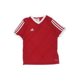 Adidas Herren T-Shirt, rot, Gr. 152