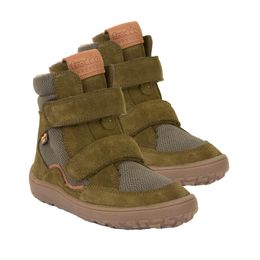 froddo® - Klettboots BAREFOOT TEX gefüttert in dark green, Gr.40