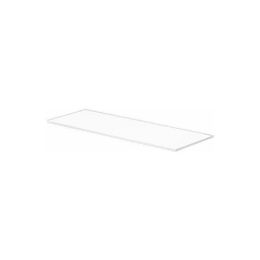 DOLLE WOHNREGALE - Dolle Glasboden Square 80 x 20 cm, 8 mm, weiß Regalböden