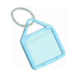 Schlüsselanhänger blau und grün Kunststoff 3 Stück Schlüssel