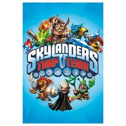 Poster skylanders trap team