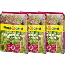 Floragard - Spezialerde für fleischfressende Pflanzen 3x3L