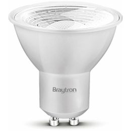 Braytron Led Leuchtmittel GU10 smd 6,5W entspricht 70W 120° 630 Lumen Reflektorlampe Beleuchtung 3000 k (Warmweiß)