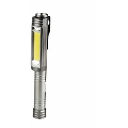 Led Taschenlampe 375 Lumen Magnethalter 3 Funktionen Batteriebetrieb - TrendLine