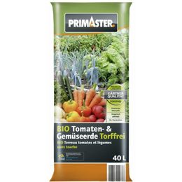 Primaster - Bio Tomaten und Gemüse Erde 40 l Erde