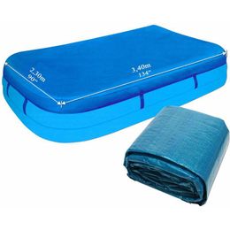 Abdeckplane Bestway für Pool 305 cm x 183 cm Rechteckig blau - Blau