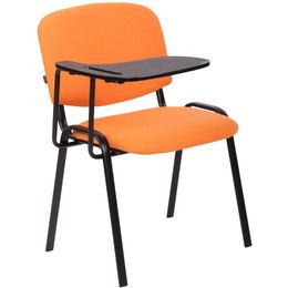 CLP - Stuhl Ken mit Klapptisch Stoff orange