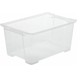 Rotho - Aufbewahrungsbox evo Easy 44 l transparent 58,3 x 39,2 x 27,7 cm Boxen, Körbchen & Kisten