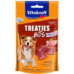 Hundesnack Treaties Bits Leberwurst - 120g - Vitakraft