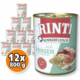 Pur Kennerfleisch Pansen 800 g Hundefutter Nassfutter - Rinti