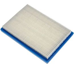 Ersatzfilter (1x Luftfilter) Ersatz für Briggs & Stratton 397795S, 4102 für Rasenmäher, 16 x 11,3 x 2,1 cm, Blau, Weiß - vhbw