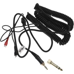 vhbw - Audio aux Kabel kompatibel mit Sennheiser hd 450 ii, hd 480 Classic Kopfhörer - Audiokabel 3,5 mm Klinkenstecker auf 6,3 mm, 1,5 - 4 m, Schwarz