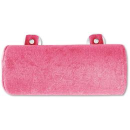 Bestlivings Badewannenkissen Nackenkissen Kissen mit Saugnäpfen 16x25 cm, Ø11x25 cm Rolle 10 x 26 cm pink - fuchsia - Pink