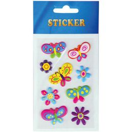 Bestlivings Lustige und Niedliche Sticker zum Aufkleben, Stickerbögen mit Tieren, in vielen verschiedenen Motiven verfügbar (Design: Schmetterlinge 3)