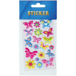 Bestlivings Lustige und Niedliche Sticker zum Aufkleben, Stickerbögen mit Tieren, in vielen verschiedenen Motiven verfügbar (Design: Schmetterlinge 4)