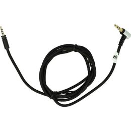 Audio aux Kabel kompatibel mit Sennheiser Momentum On-Ear Wireless, Wireless Kopfhörer - Audiokabel 3,5 mm Klinkenstecker, 120 cm, Schwarz - vhbw