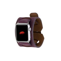 Renna Leather Smartwatch-Armband Apple Watch Band für Series Ultra/9/8/7SE/6-1 Echtleder Ersatzarmband