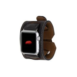 Renna Leather Smartwatch-Armband Apple Watch Band für Series Ultra/9/8/7SE/6-1 Echtleder Ersatzarmband