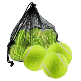 Sportyfits® Tennisball 9x Tennisbälle gelb inkl. Mesh Tragetasche