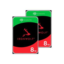 Seagate IronWolf NAS 2 x 8 TB Bundle interne HDD-Festplatte