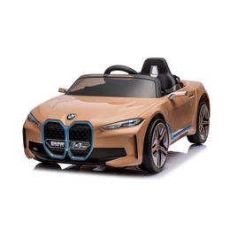 TPFLiving Elektro-Kinderauto BMW i4 mit EVA-Gummireifen