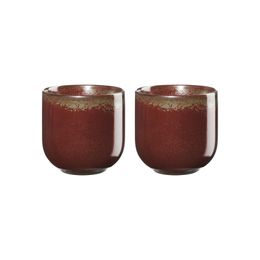 Asa 2er set teebecher, rusty red