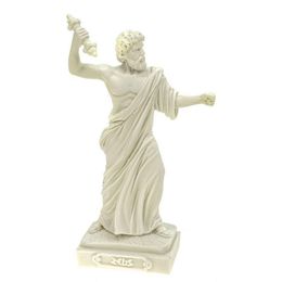 Kremers Schatzkiste Dekofigur Alabaster Deko Figur Zeus nordischer Göttervater