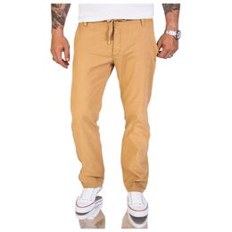 Rock Creek Stoffhose Leinen Hose Regular Fit