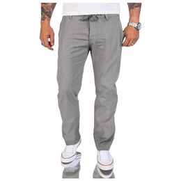 Rock Creek Stoffhose Leinen Hose Regular Fit